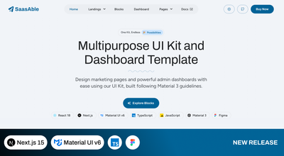 Material UI Templates & Themes - MUI Store